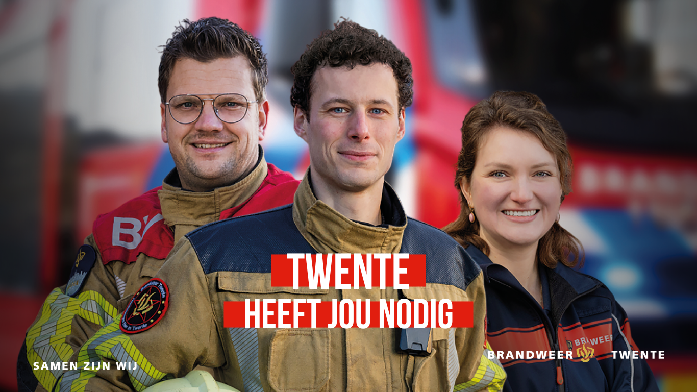 Twente heeft jou nodig! Word brandweervrijwilliger • HoltensNieuws.nl